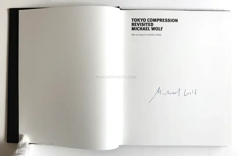 Michael Wolf: TOKYO COMPRESSION REVISITED SIGNED, peperoni books, 2011 ...