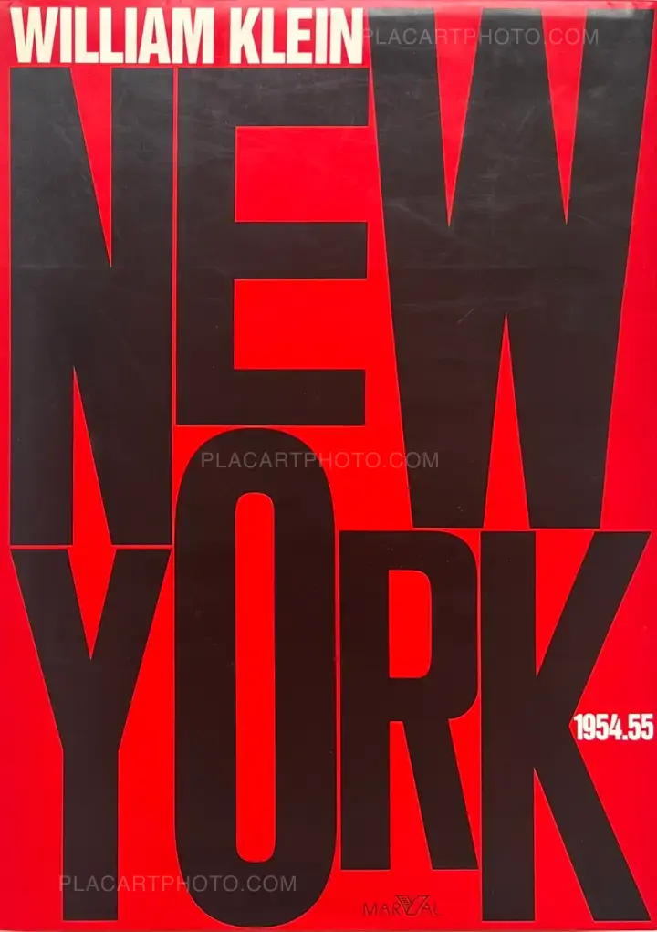 William Klein: New York 1954-1955, Marval, 1995 | Bookshop Le Plac'Art ...